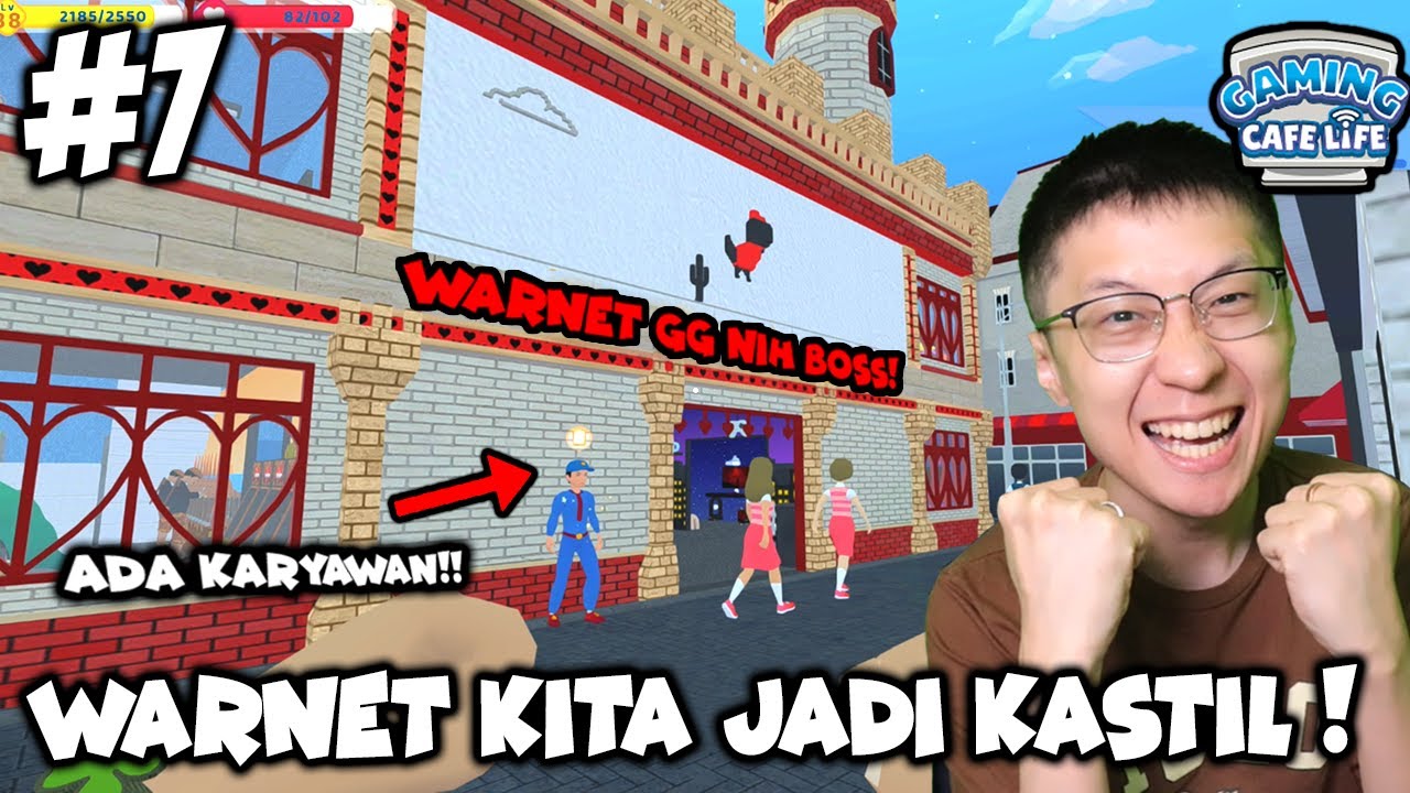 Upgrade Warnet Kita Jadi Kastil & Bisa Rekrut Karyawan! - Warnet Life 2 ...