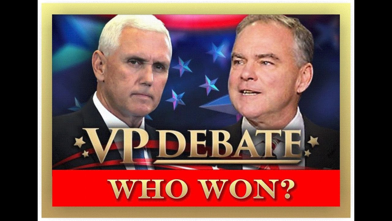 2016 Vice Presidential debate Review - YouTube