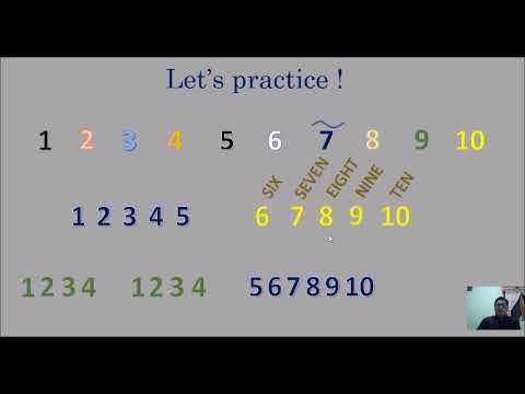 VIDEO HOW TO PRONOUNCE NUMBERS - YouTube