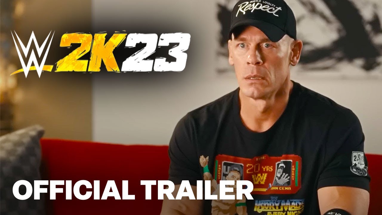WWE 2K23 - Official John Cena Cover Star Reveal Trailer - YouTube