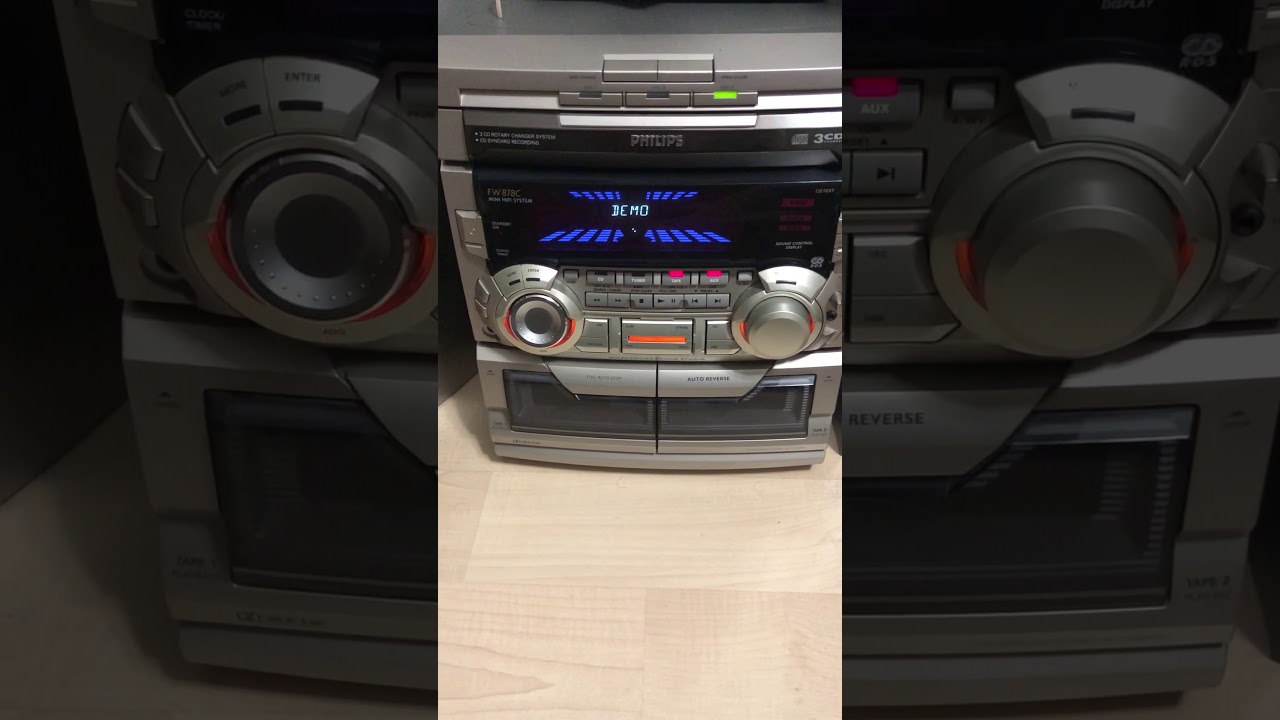 Philips fw878c demo on - YouTube