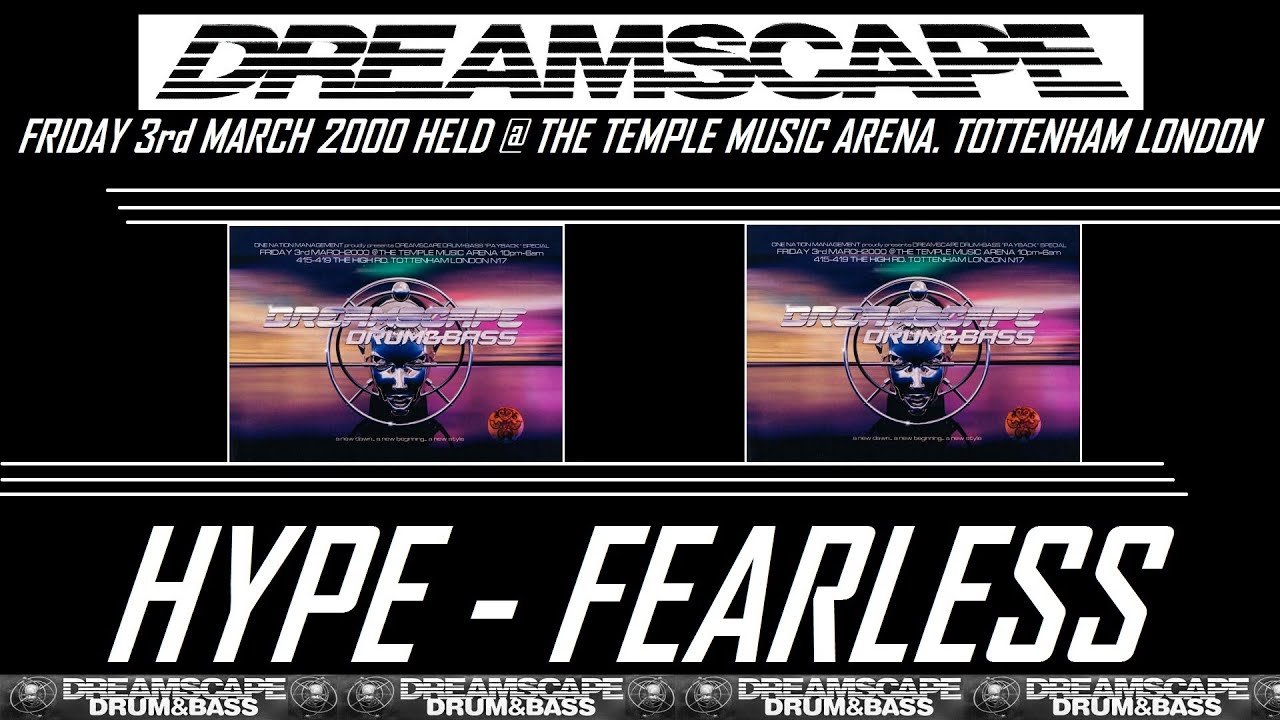 DREAMSCAPE2K DJ Hype MC Fearless Feat' Mirage - YouTube