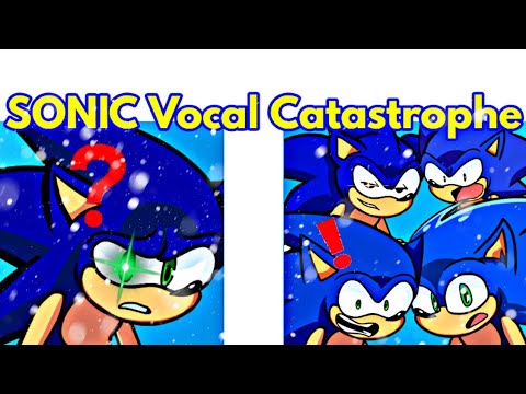 Friday Night Funkin' Vocal Catastrophe - Blur | Sonic Identity Crisis ...
