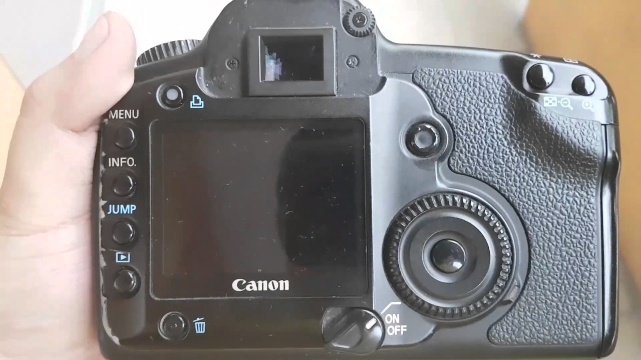 Canon EOS 5D Classic/Mark 1 Functionality - YouTube