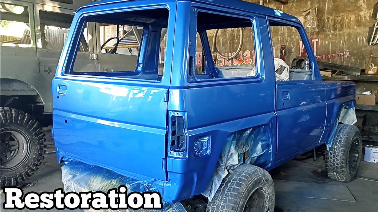 DAIHATSU TAFT GT FULL RESTORASI - YouTube