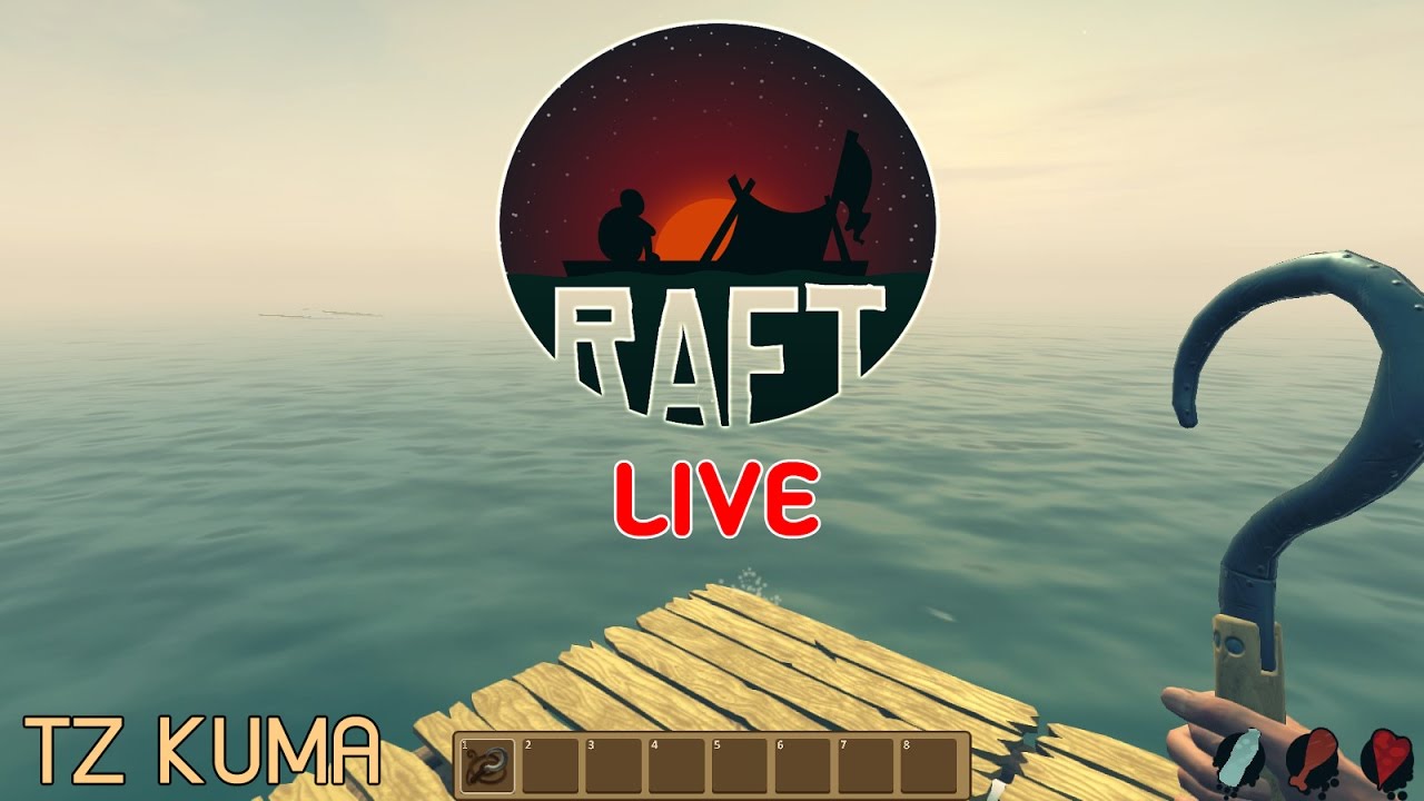 [LIVE] Raft #Prototype - มะหมีลอยแพ - YouTube