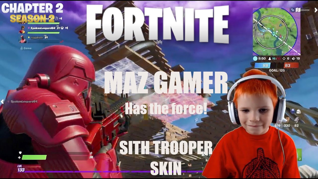 MAZ GAMER has the force in FORTNITE CHAPTER 2 SEASON 2 with SITH ...