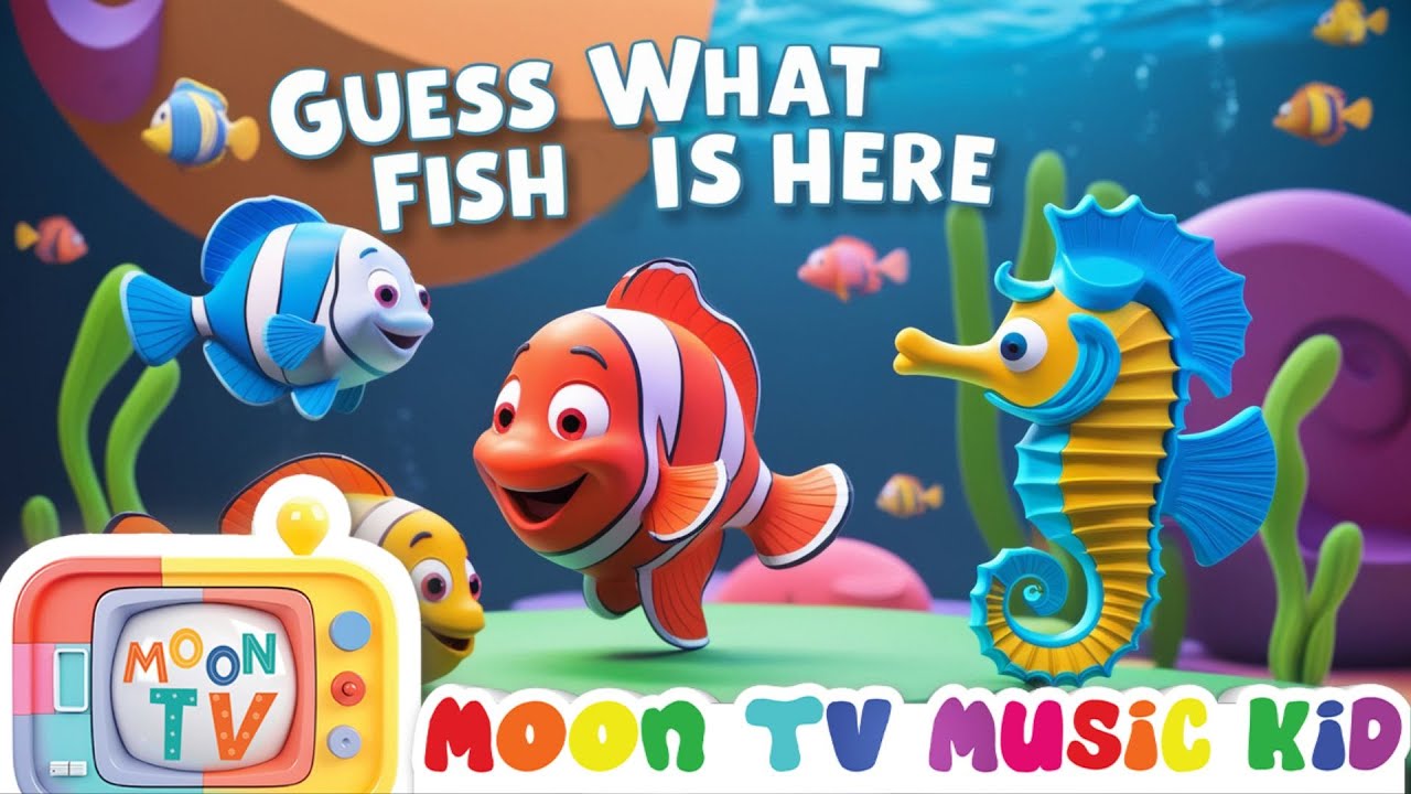 Guess What Fish Is Here | Can You Name That Fish Tune? | Song for kids ...