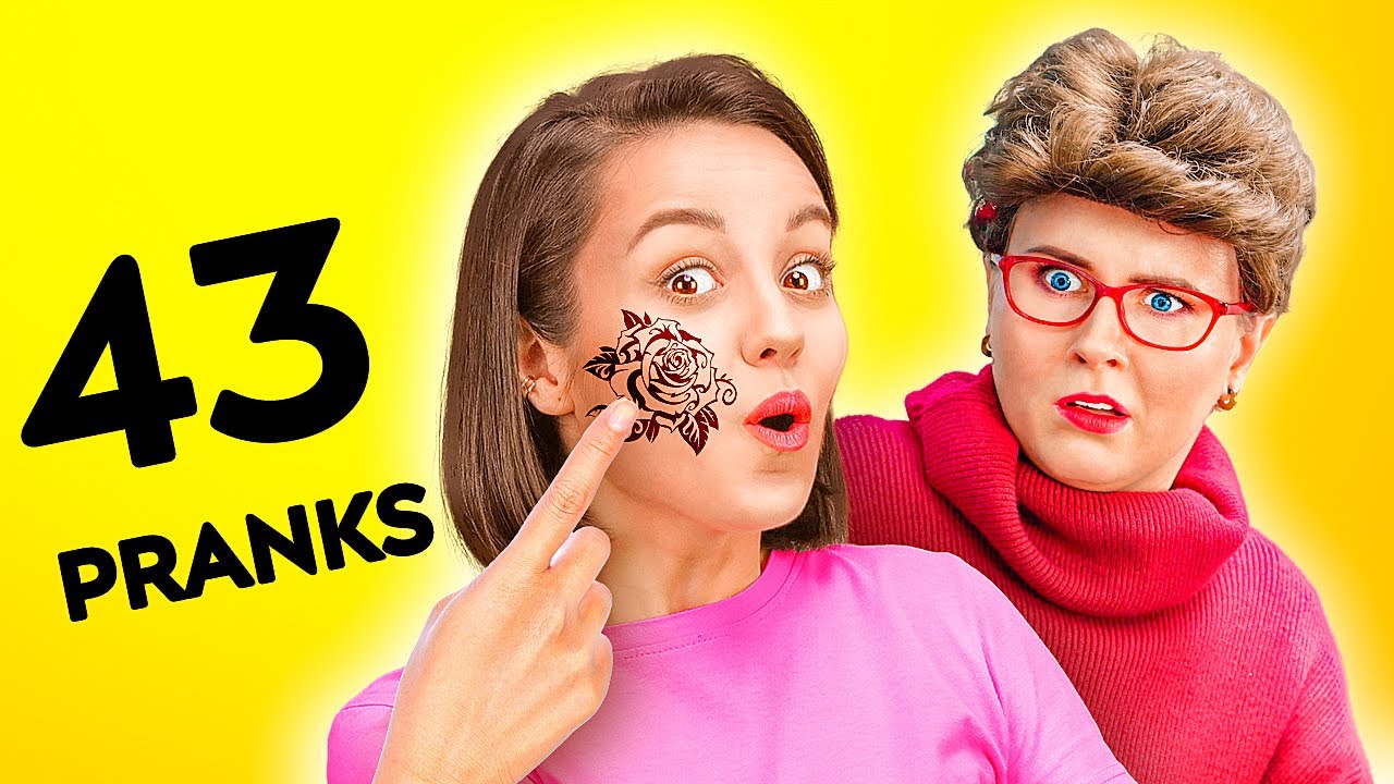 WOW! 43 CRAZY VIRAL PRANKS IN 24 HOURS || Funny Prank Ideas For Family ...