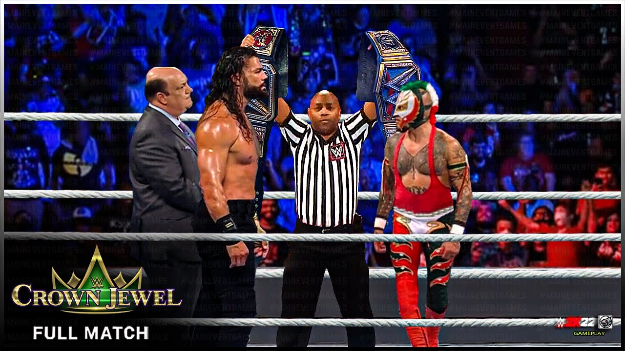 FULL MATCH - Roman Reigns vs. Rey Mysterio - Undisputed WWE Universal ...