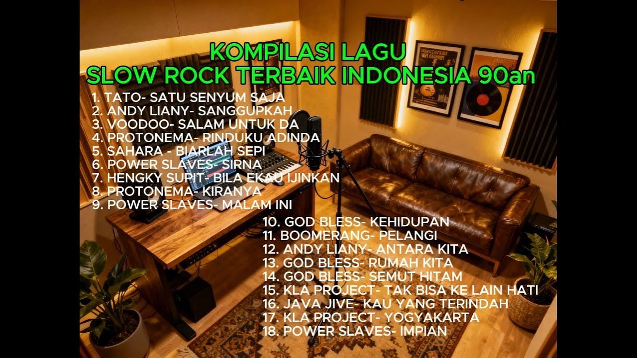 Kompilasi Lagu Slow Rock Terbaik Indonesia 90an - YouTube