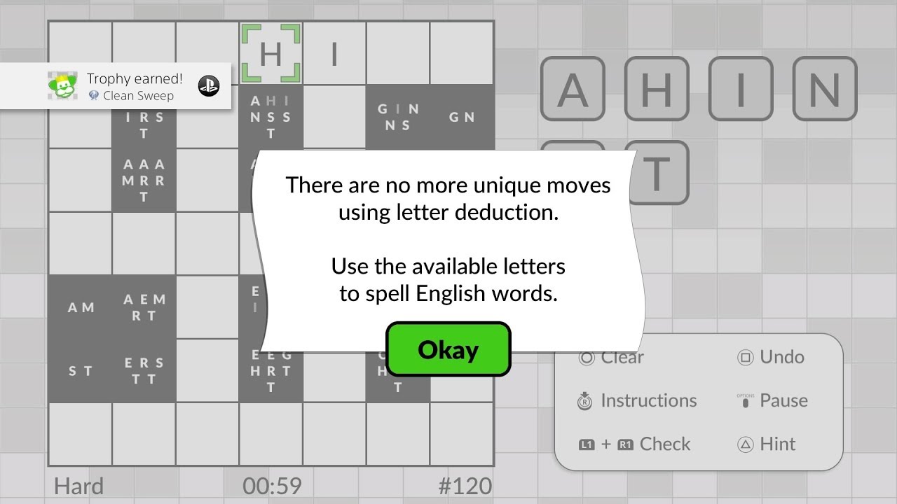 Wordsweeper By POWGI (PS4/PSVITA/PSTV/Switch) Platinum Trophy Guide/All Solutions (1-120) - YouTube