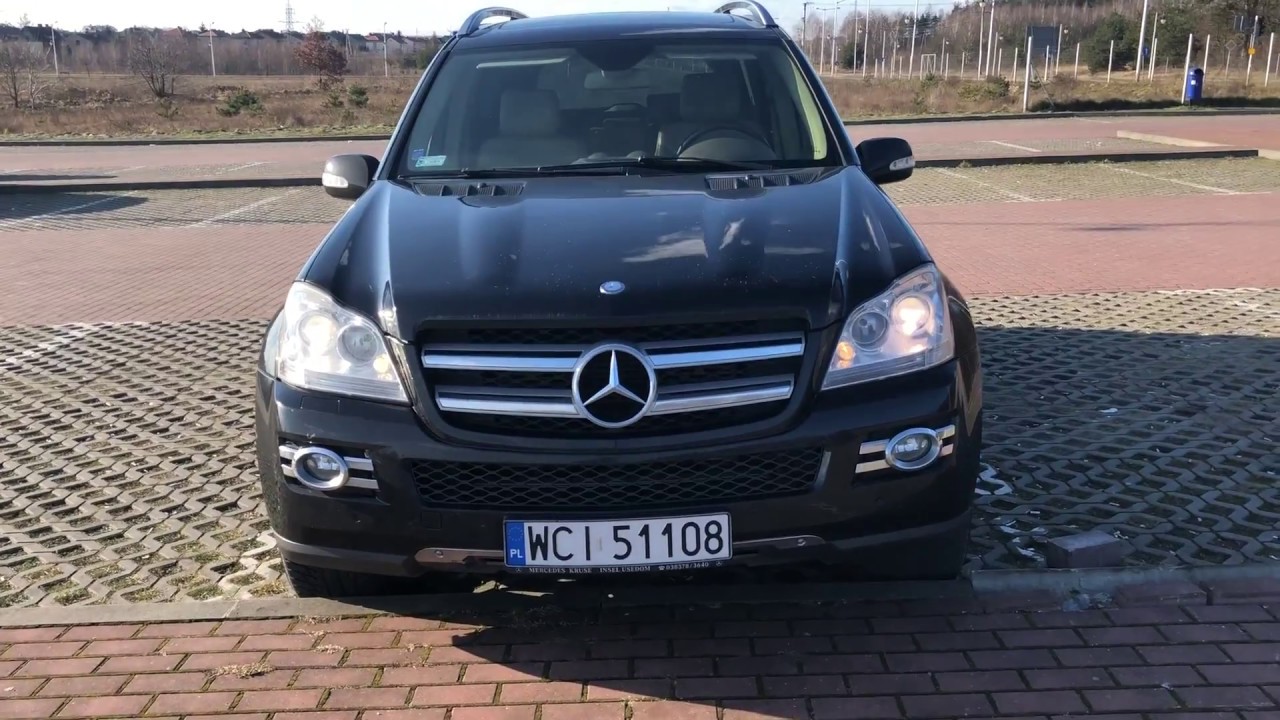 Mercedes GL 420 CDI Kickdown, Trip - YouTube