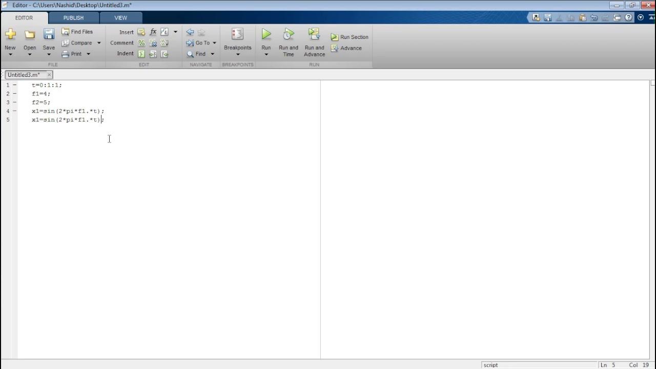 how to calculate convolution of two signals in matlab - YouTube