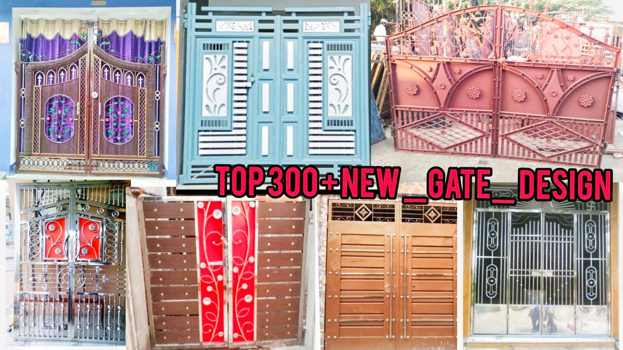 Iron Sheet Gate Design