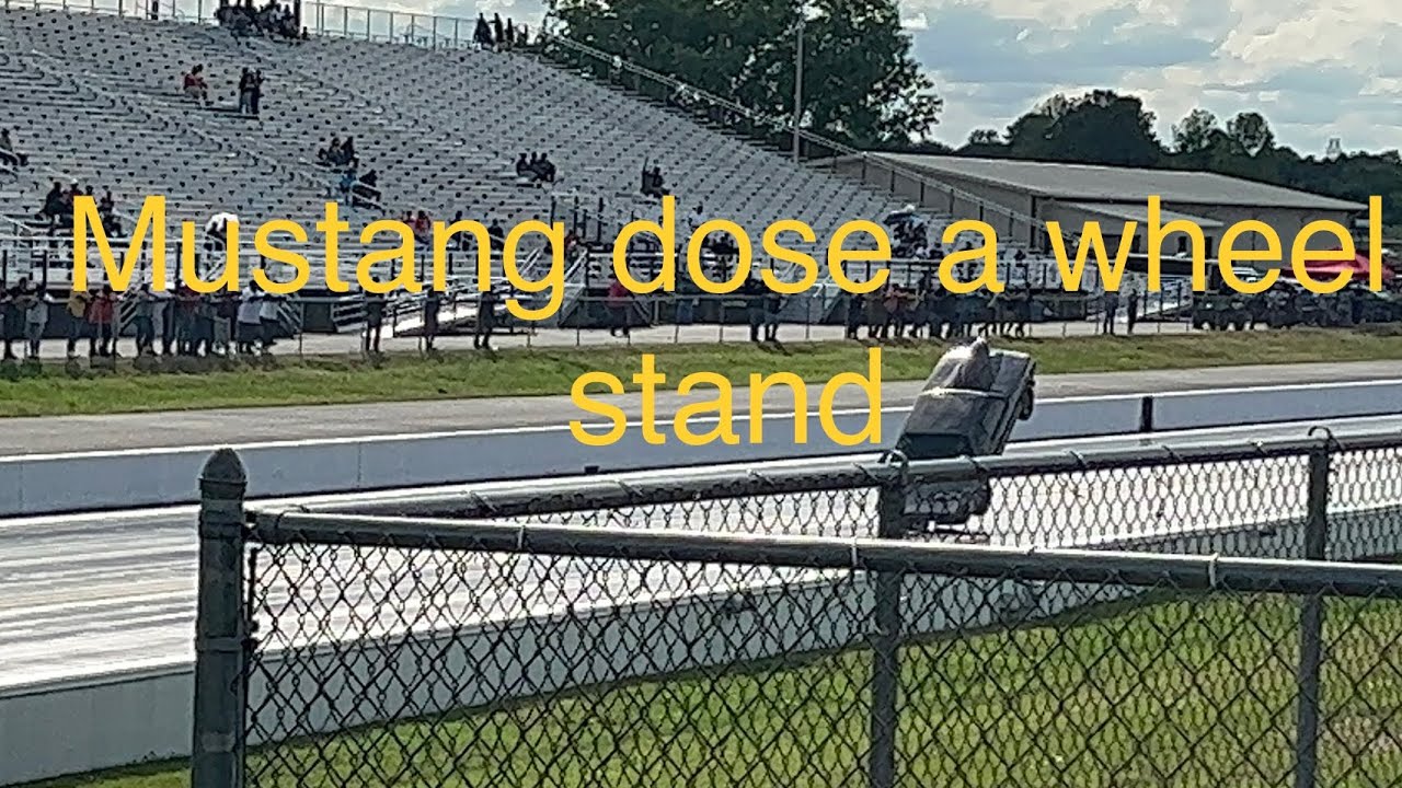 PRO MOD MUSTANG DOSE A CRAZY WHEEL STAND - YouTube