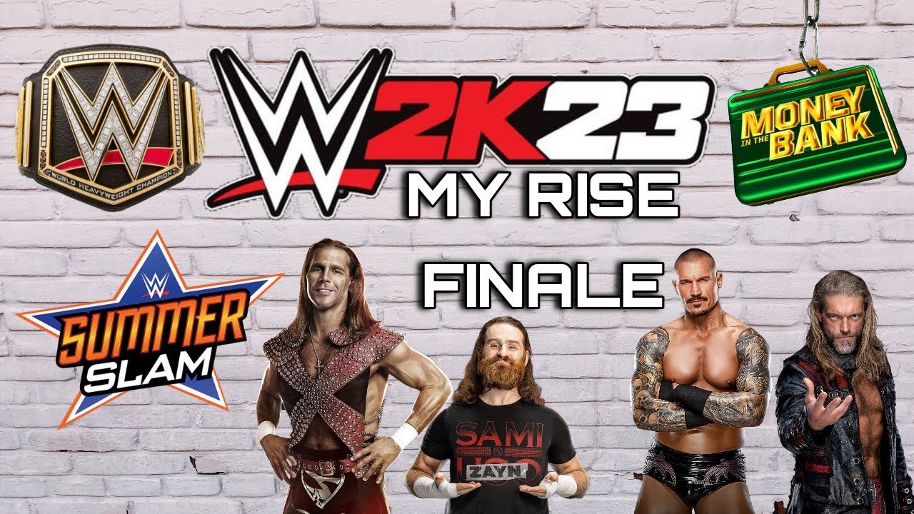 WWE 2K23 MY RISE FINALE - YouTube