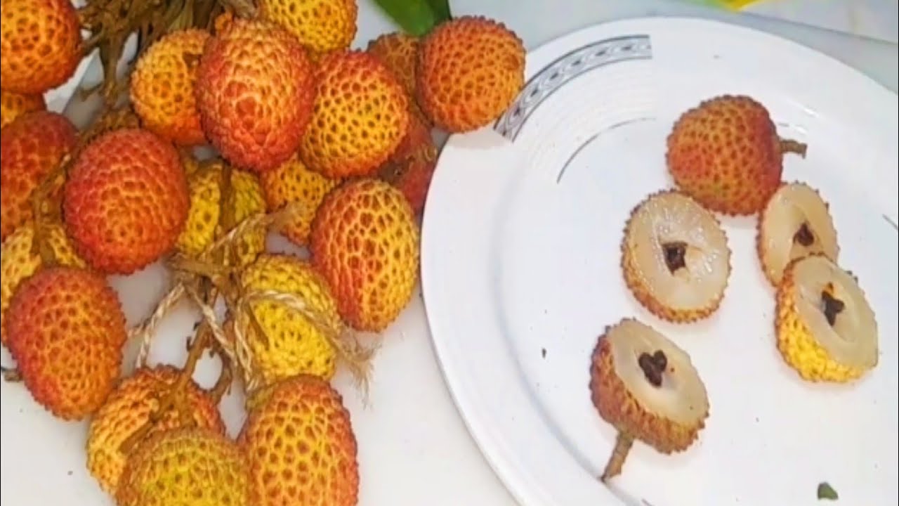 How To Cut Lychee Fruit | Quick Lychee Fruit Cutting Style Hack ...