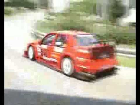 YouTube - ALFA 155 V6 TI alla 54° Trento-Bondone (2004 CIVM)