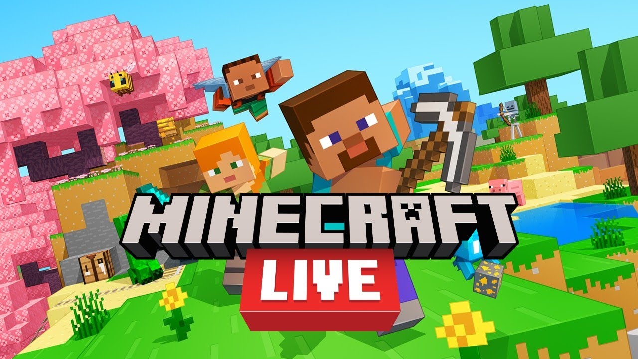 Minecraft live! Doing cool stuff! - YouTube