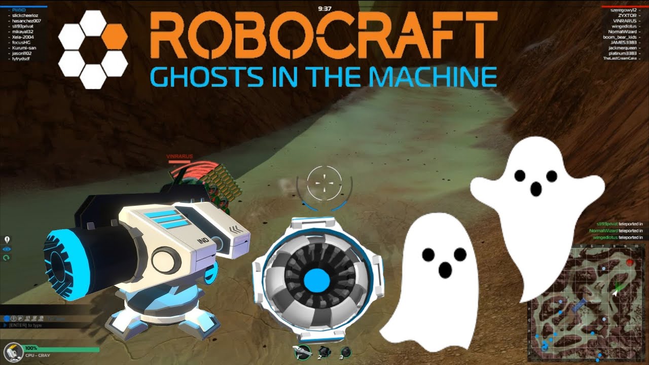 Robocraft - Ghosts In The Machine Montage w/ Outplays - YouTube