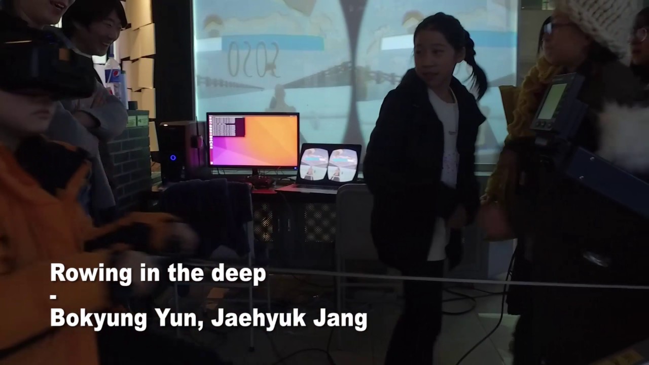 Rowing experience with VR - YouTube