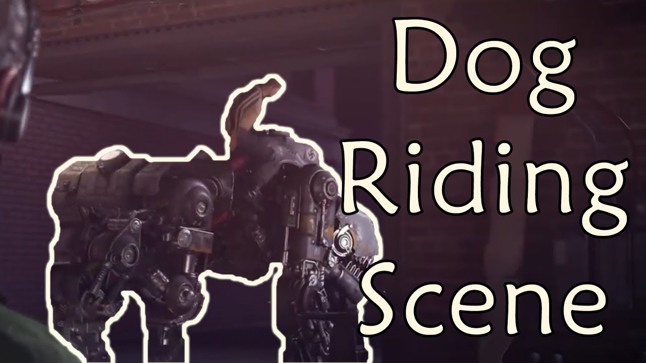 Wolfenstein 2: The New Colossus - Dog Riding Section - YouTube