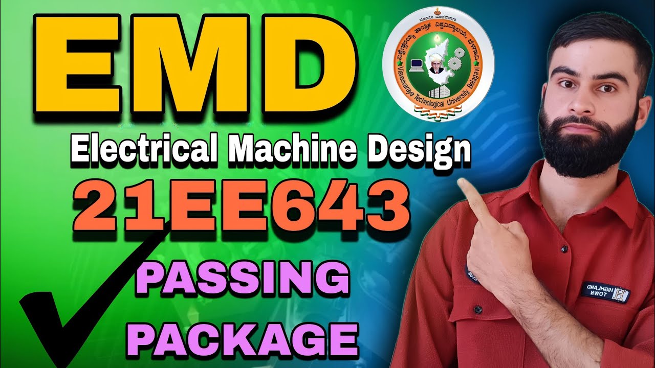 Electrical Machine Design Vtu Important Questions | Professional Elective EEE Stream 6th Sem ...