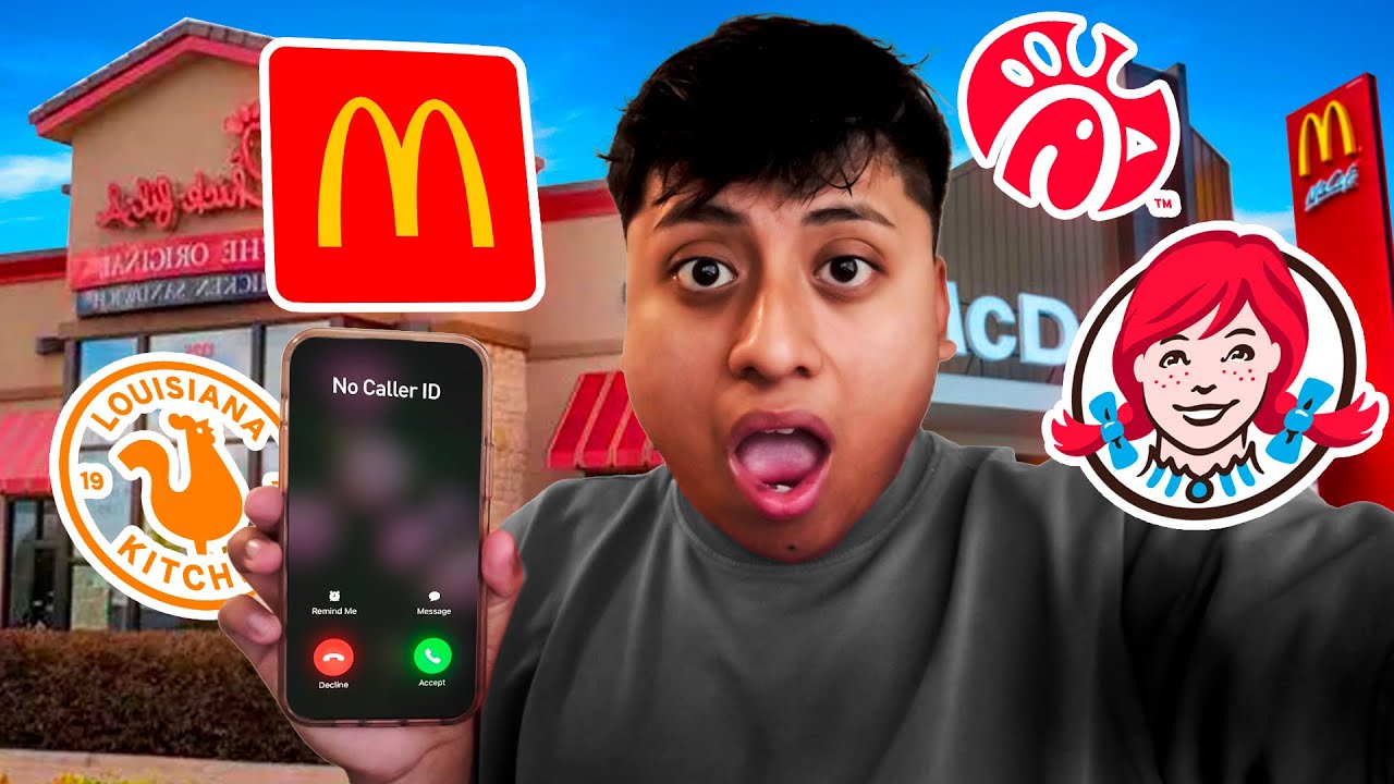 PRANK Calling Fast Food Restaurants - YouTube