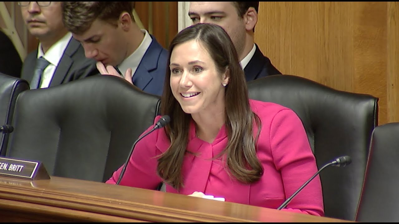 U.S. Sen. Katie Britt (R-Ala.) Questions DOE Secretary Chris Wright ...