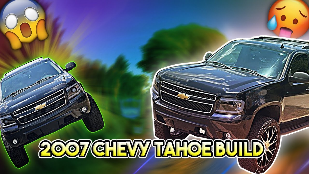 Walkthrough Of My Custom 2007 CHEVY TAHOE BUILD 26in Rims on 37s - YouTube