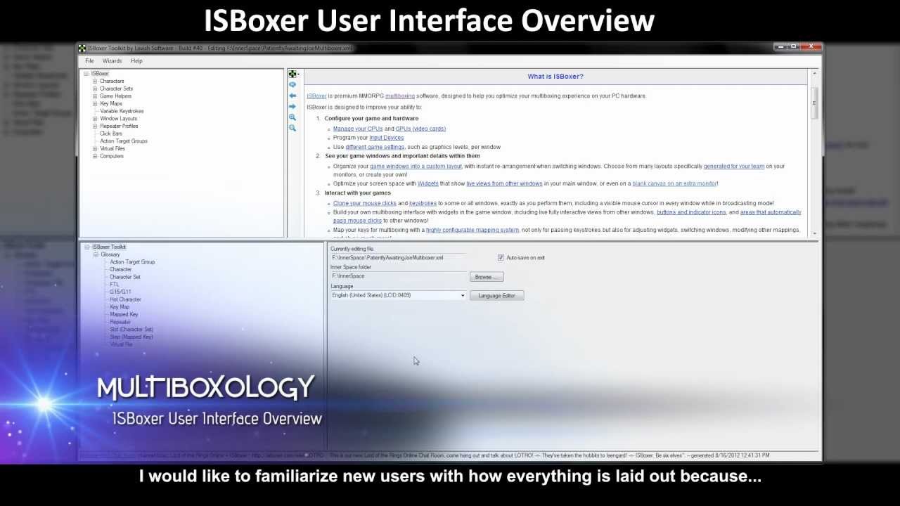 ISBoxer User Interface Overview - YouTube