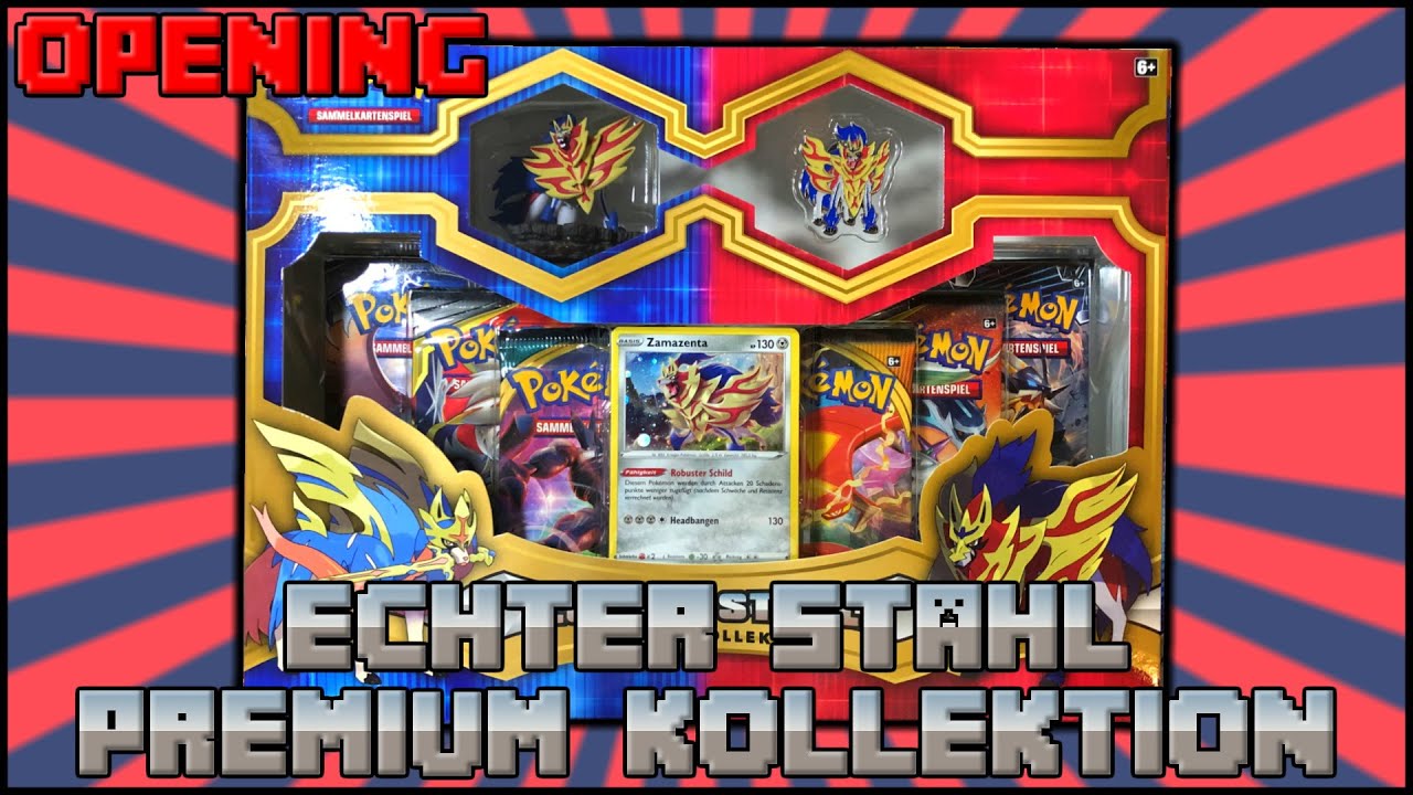 STARKE BOX! - Echter-Stahl Premium-Kollektion Zamazenta - True Steel ...