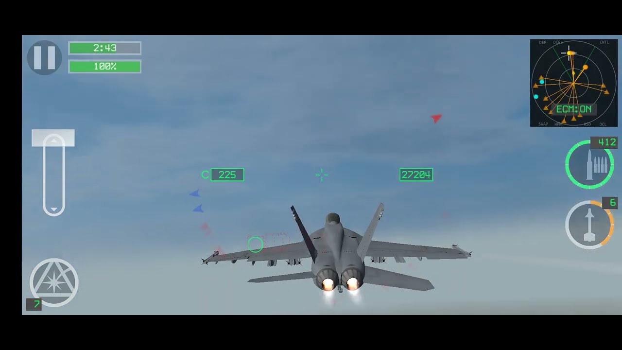 Strike Fighters Modern Combat🇺🇸 F/A-18F Super hornet Mission Fighter ...