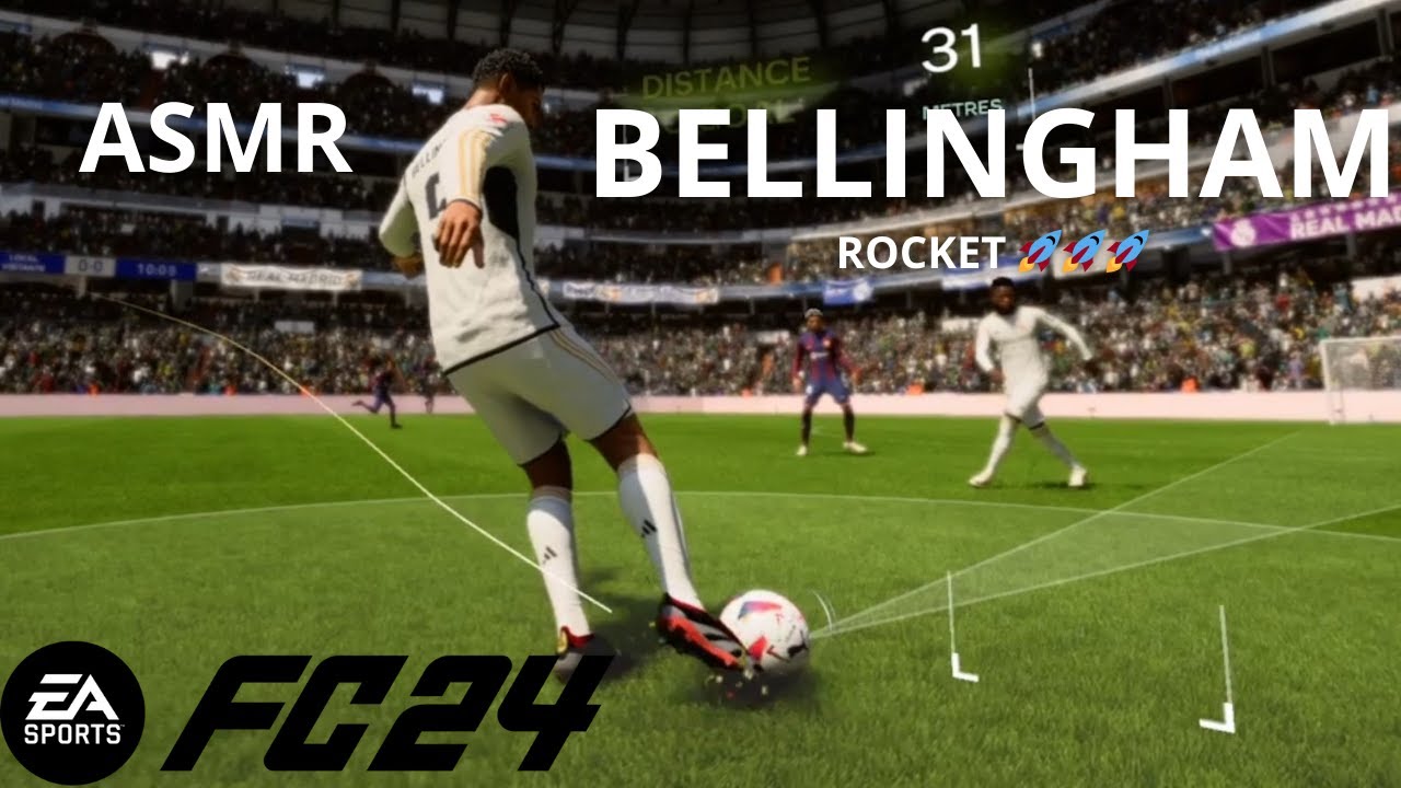 FC 24 Hypermotion ASMR - Bellingham rocket 4K 60 fps #bellingham #fc24 ...