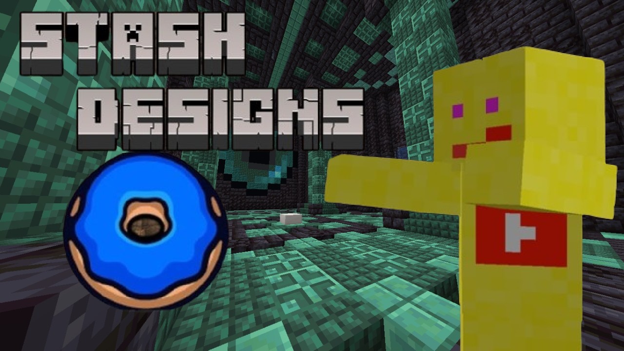 Donut SMP Stash Designs, Schematics In Description ! - YouTube
