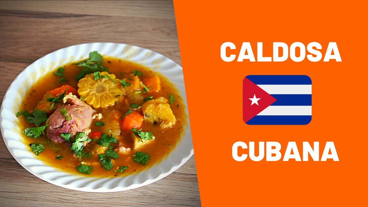 Rica y deliciosa Caldosa Cubana - YouTube