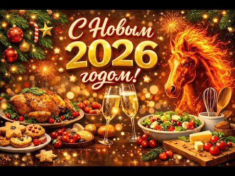 С Новым 2026 годом! Вкусные поздравления от нашего кулинарного канала 🎄 ☃️ 🎄 Красной Огненной Лошади