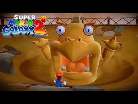 Super Mario Galaxy 2 Wii Partie 20 : Mario vs le monstres de sable a 1 ...