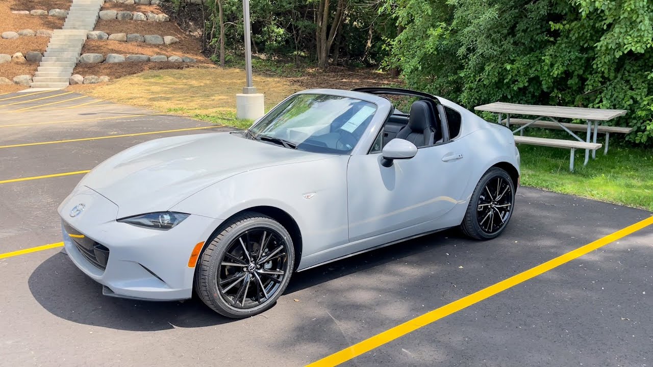 🔥 Top-Down Summer Fun: Drive the 2025 Mazda Miata RF in Aero Grey at ...