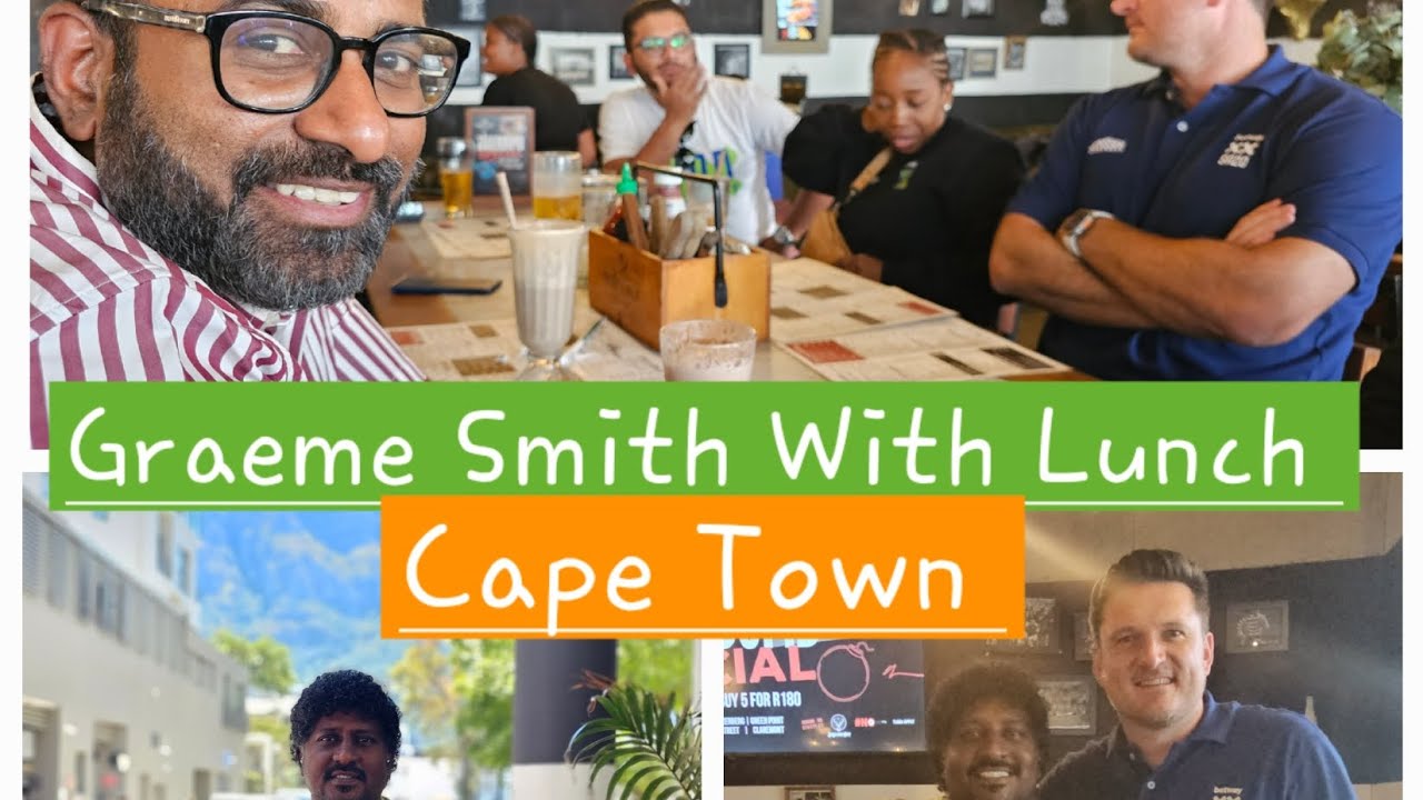 Cape Town -- Graeme Smith With Lunch - YouTube