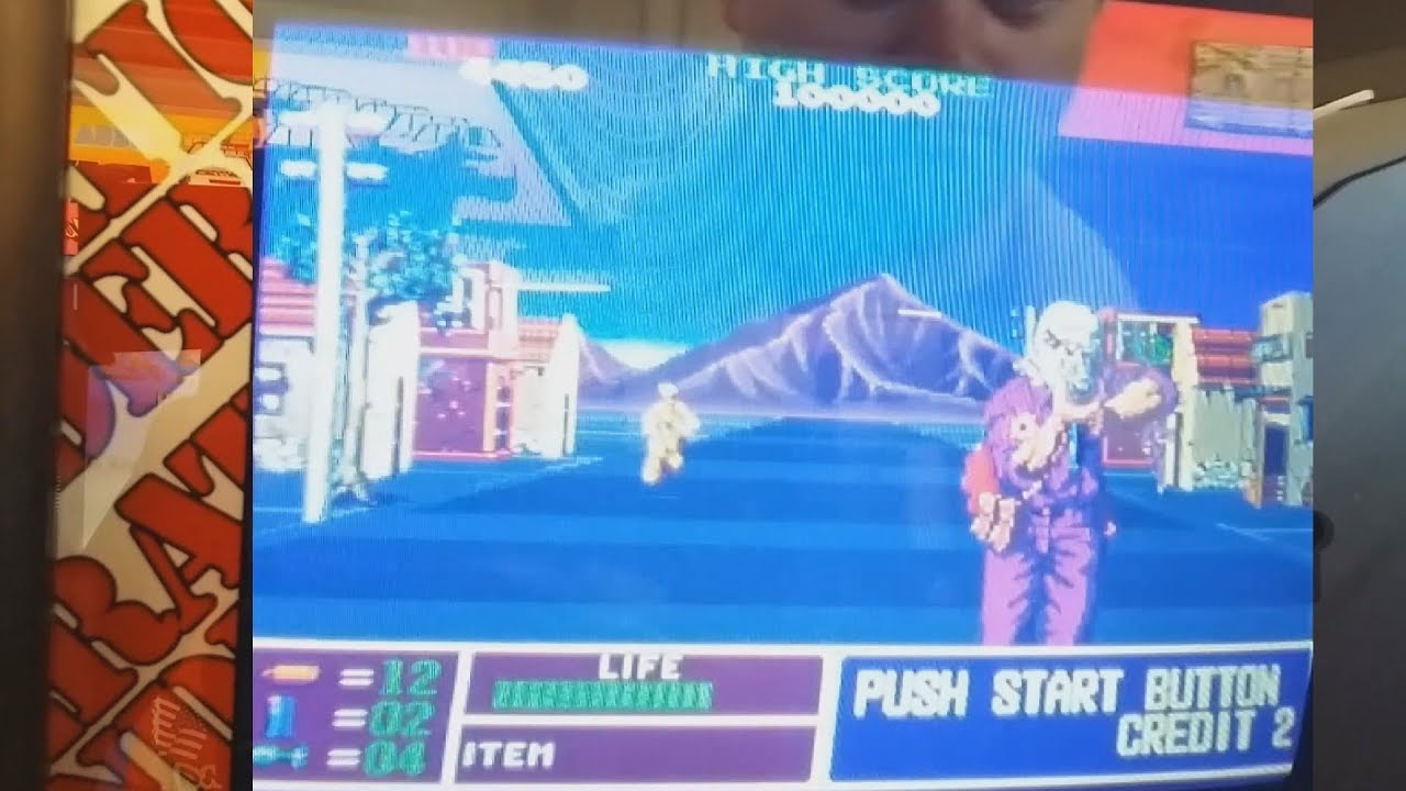 Operation Thunderbolt Arcade Machine Footage - YouTube