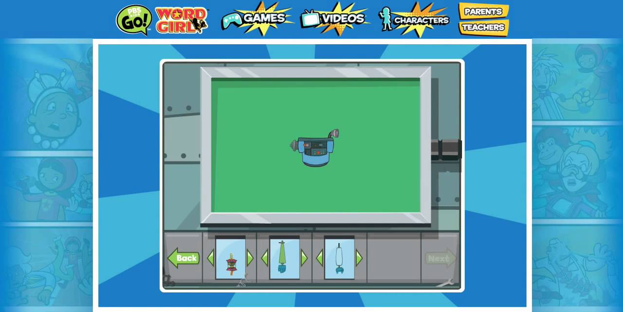 WordGirl Tobey's Robot Workshop 7 - YouTube