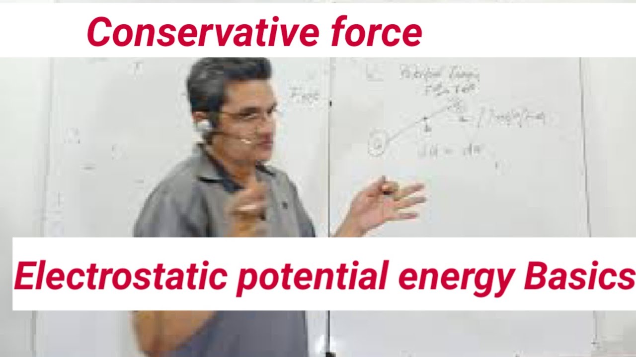 Electrostatic potential energy. Work done in conservative field ...