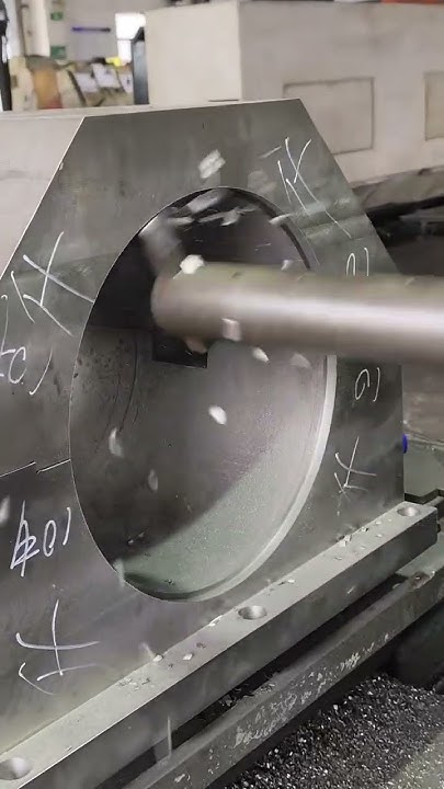 Cast Iron Boring Cnc Cncmachining Cncmilling Cncmachine Cncprogramming Minimodel Svanfon