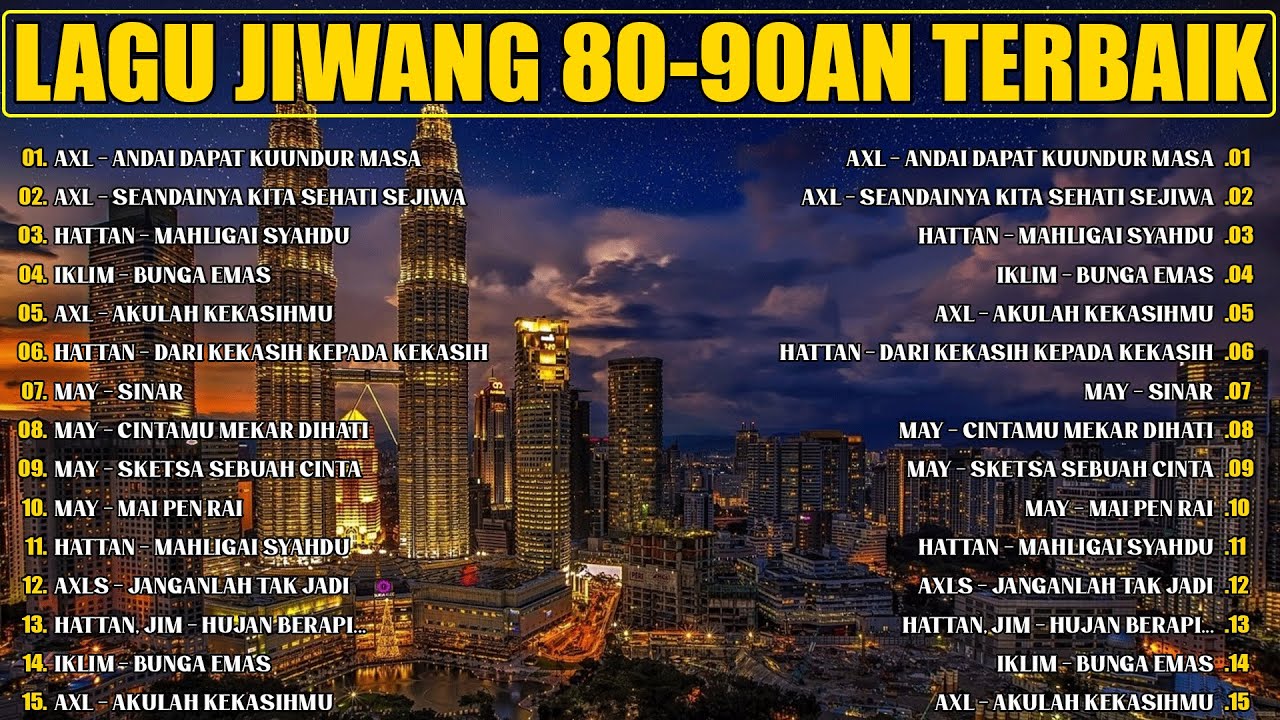 40 LAGU JIWANG MELAYU 2024 - LAGU JIWANG 80AN DAN 90AN TERBAIK - LAGU ...