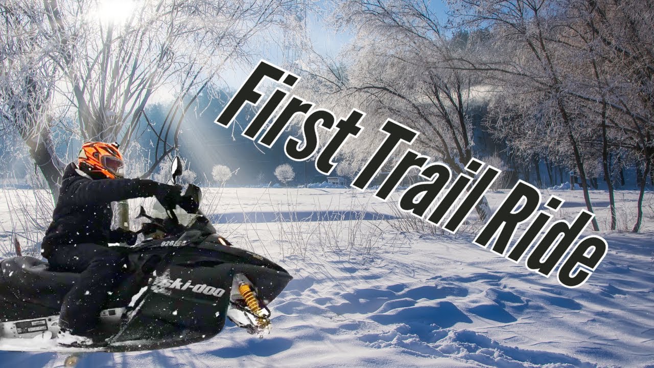 SnowMonkey Sleds- Snowmobile trail ride in Ontario - YouTube