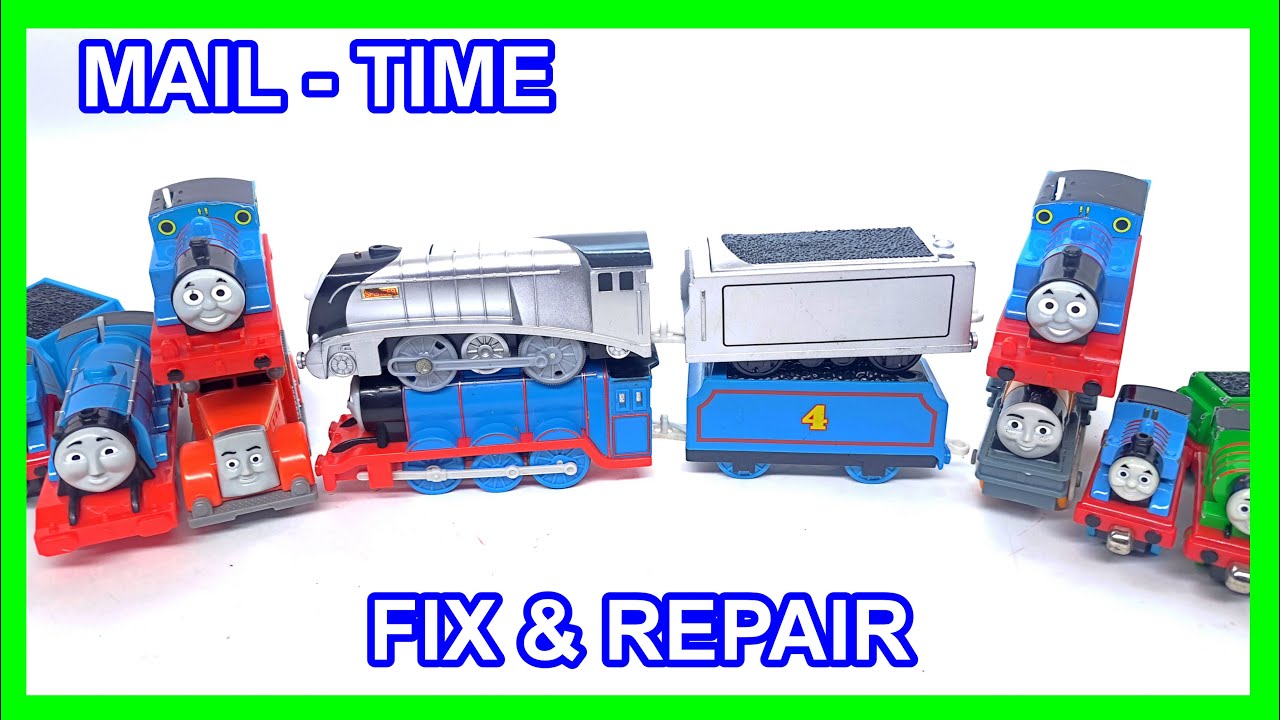 Trackmaster Fix Repair Mail Time Talking Gordon Spencer - YouTube
