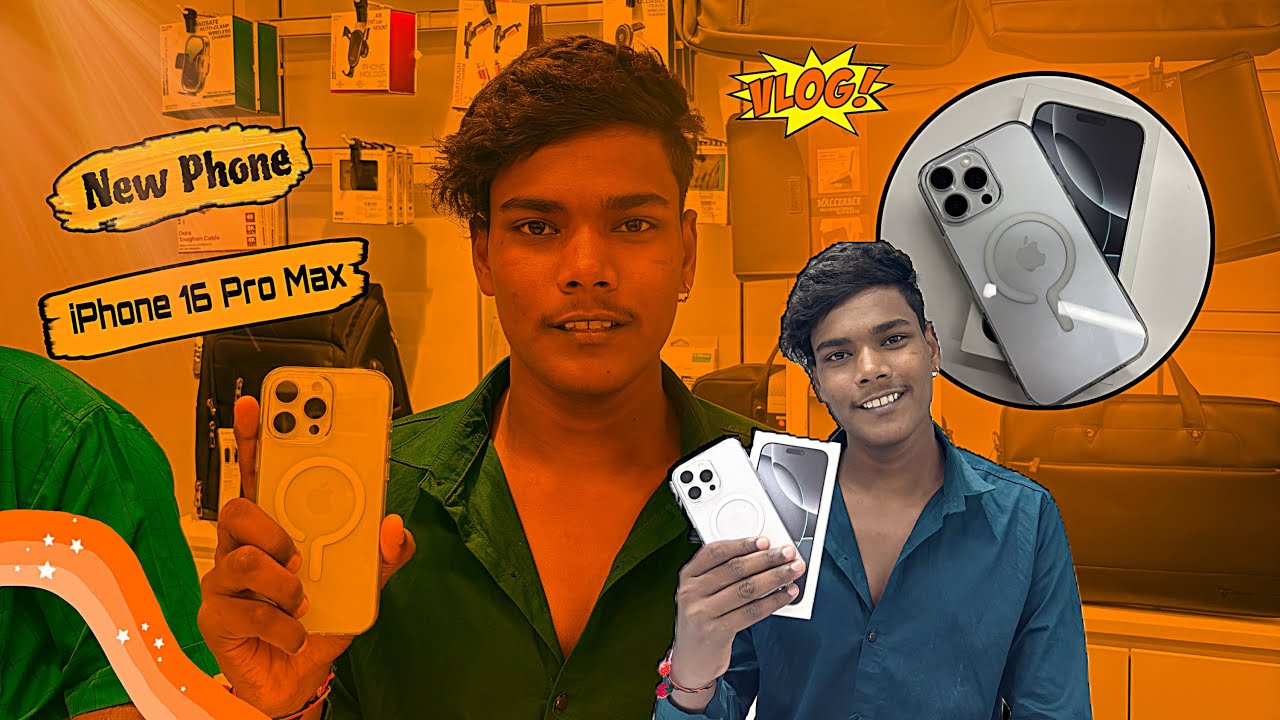 #vlog82 My New Phone Pyar Se ️ IPhone 16 Pro Max 😱 Bahot Khush Ho Gaya ...