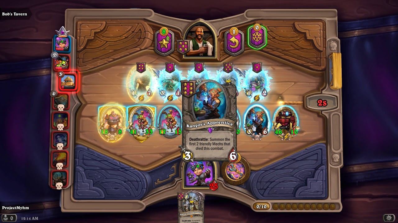 HearthStone Battlegrounds - Millificent Manastorm - Mech build - Pogo ...